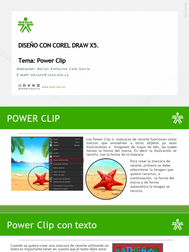 Corel Draw - Power Clip | PDF | Informática
