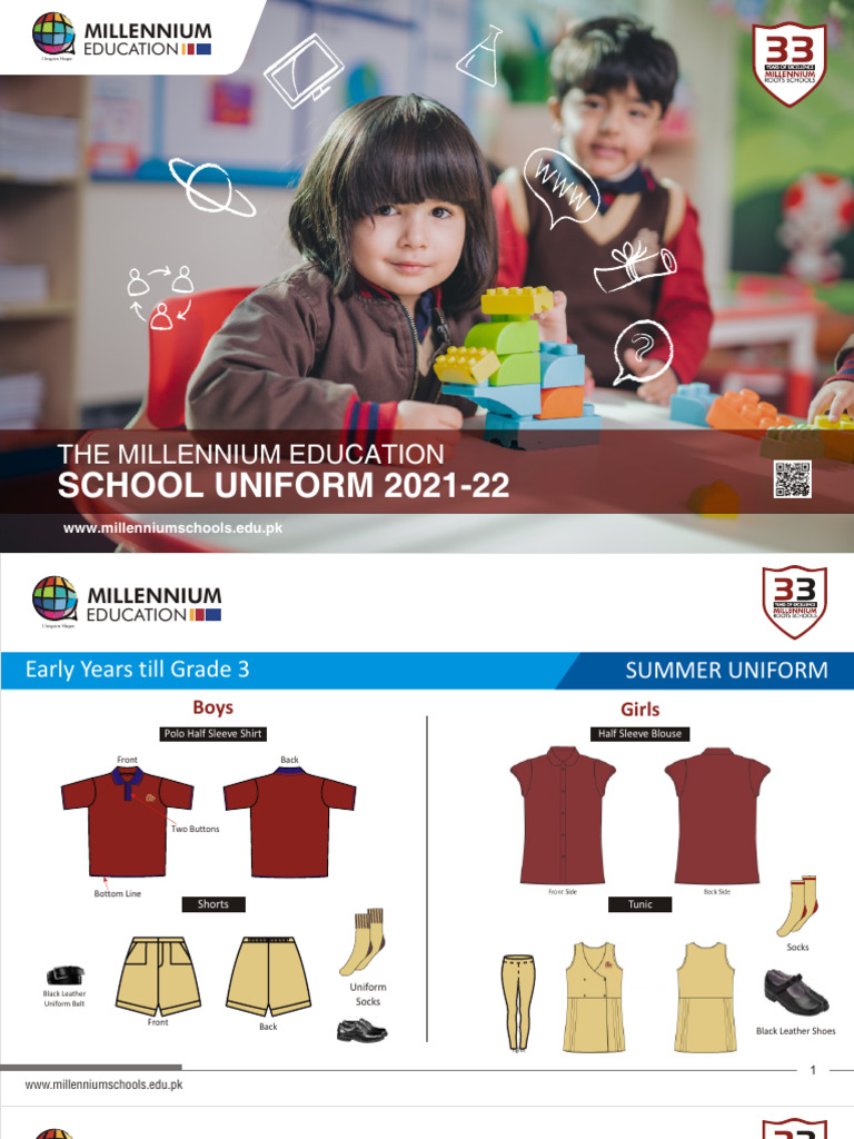 TME Roots Millennium School Uniform Guideline | Download Free PDF ...