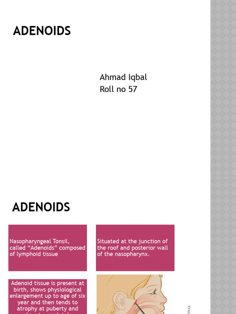 Adenoids 1 | PDF | Science & Mathematics