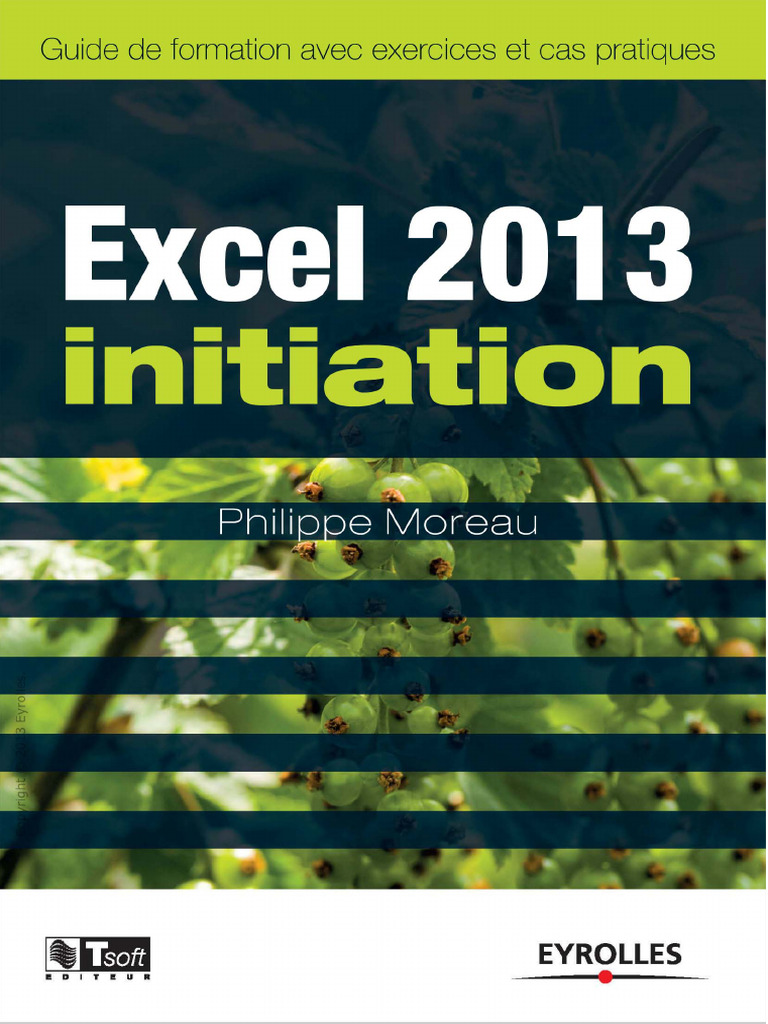 Excel 2013 Initiation (2013) - (Eyrolles) - Philippe Moreau | PDF