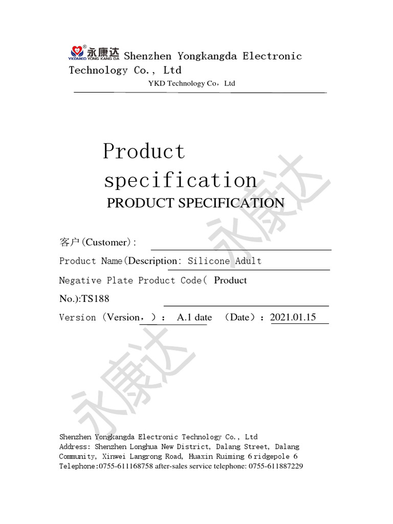 Negative Plate Instructions | PDF | Electrical Connector | Materials