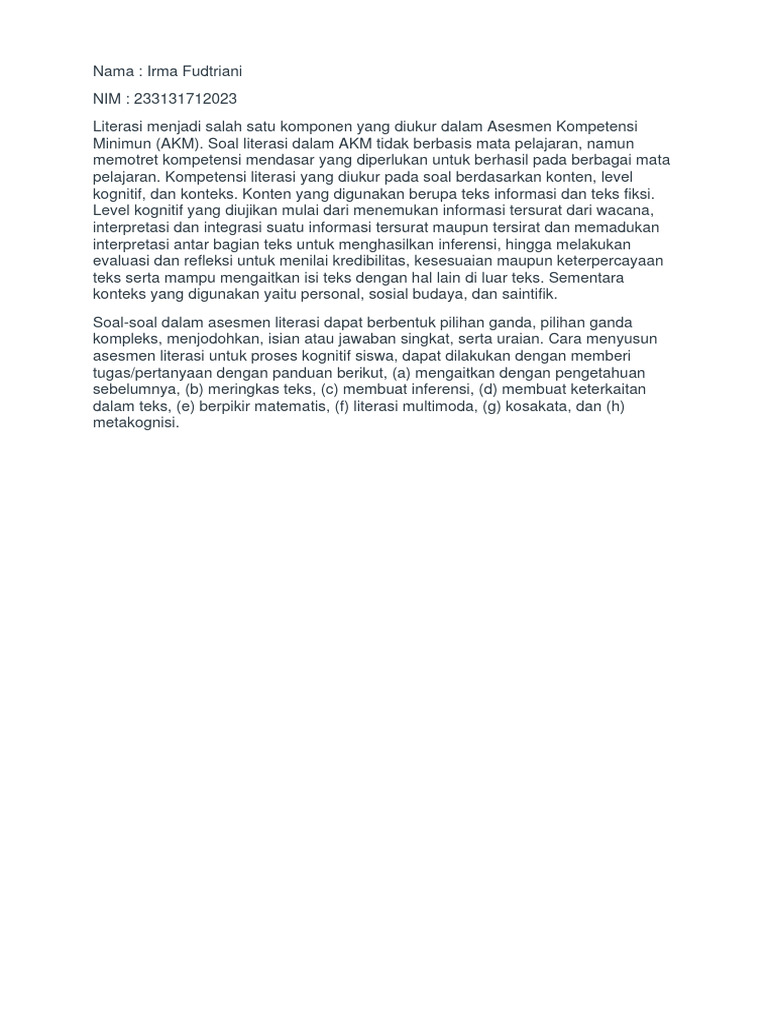 Topik 3 Elaborasi Pemahaman | PDF