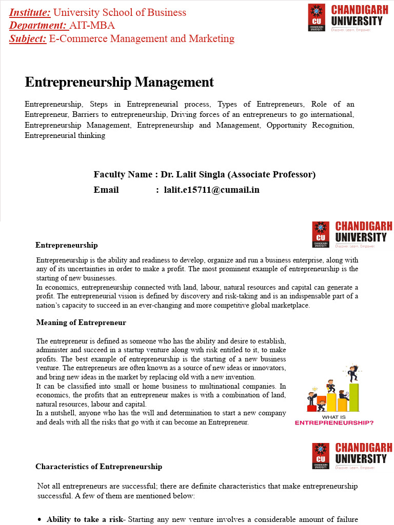 Entrepreneurship Unit-2 | PDF | Entrepreneurship | Startup Company