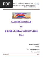 Construction Company Profile Template Word | PDF