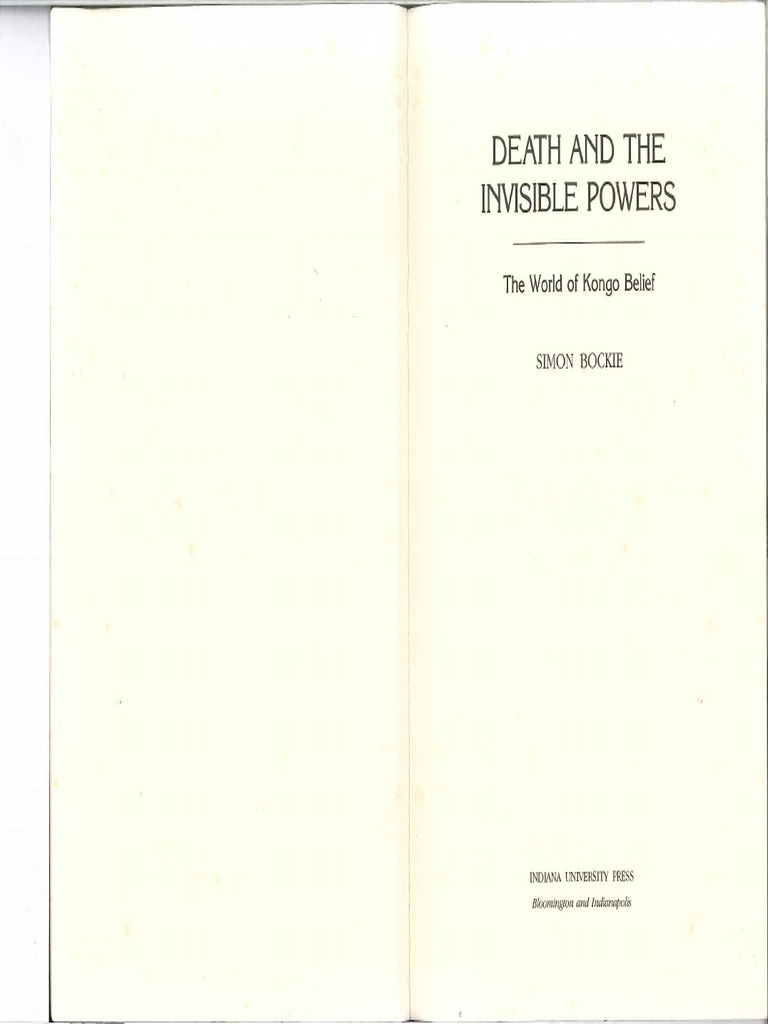 Leit. Suplementar - Bockie - Death and The Invisible Powers - P. 36 A ...