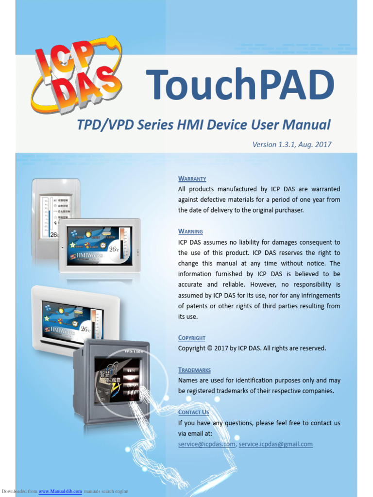 TPD 280 | PDF | User Interface | Automation