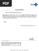 Atestado Médico para Uso de Piscina | PDF