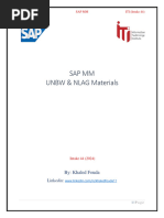 Non-Valuated Materials in SAP Explained | PDF