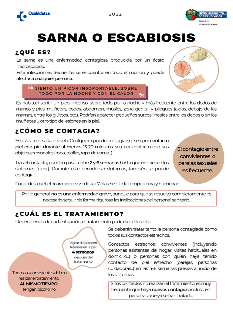 Sarna VASELINA AZUFRADA Castellano | PDF | Especialidades Medicas