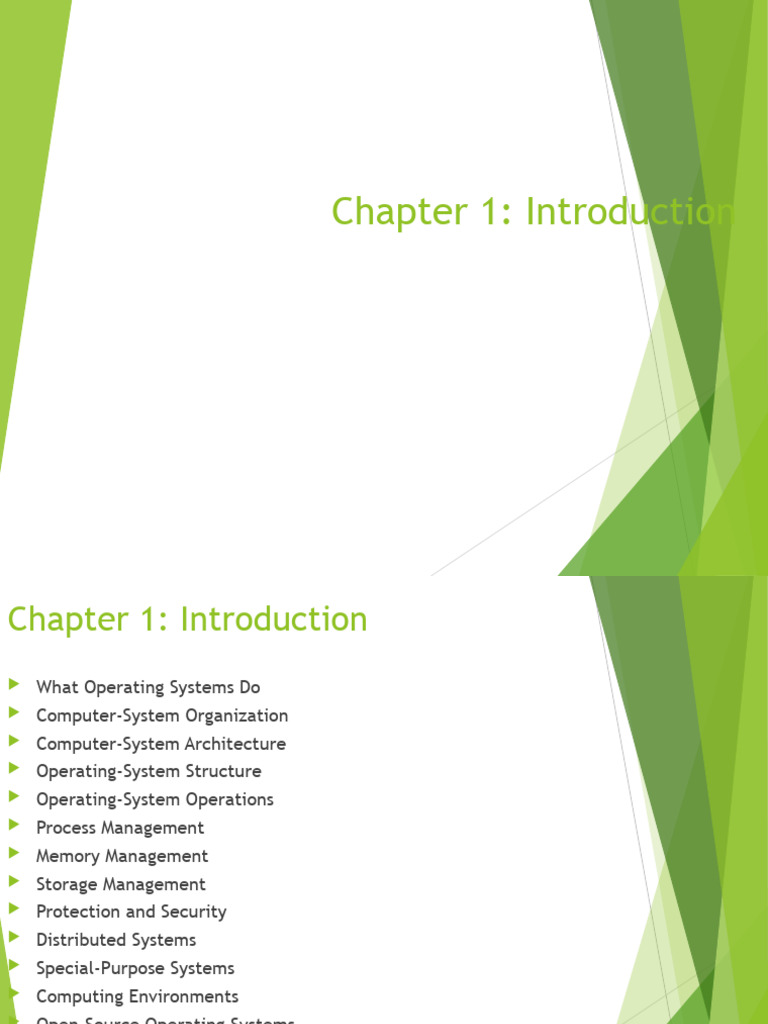 Chp1-IntroductiontoOS | PDF | Computer Data Storage | Operating System Chp1-IntroductiontoOS | PDF | Computer Data Storage | Operating System