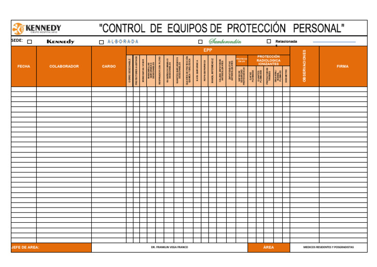 Control de Epp MR | PDF