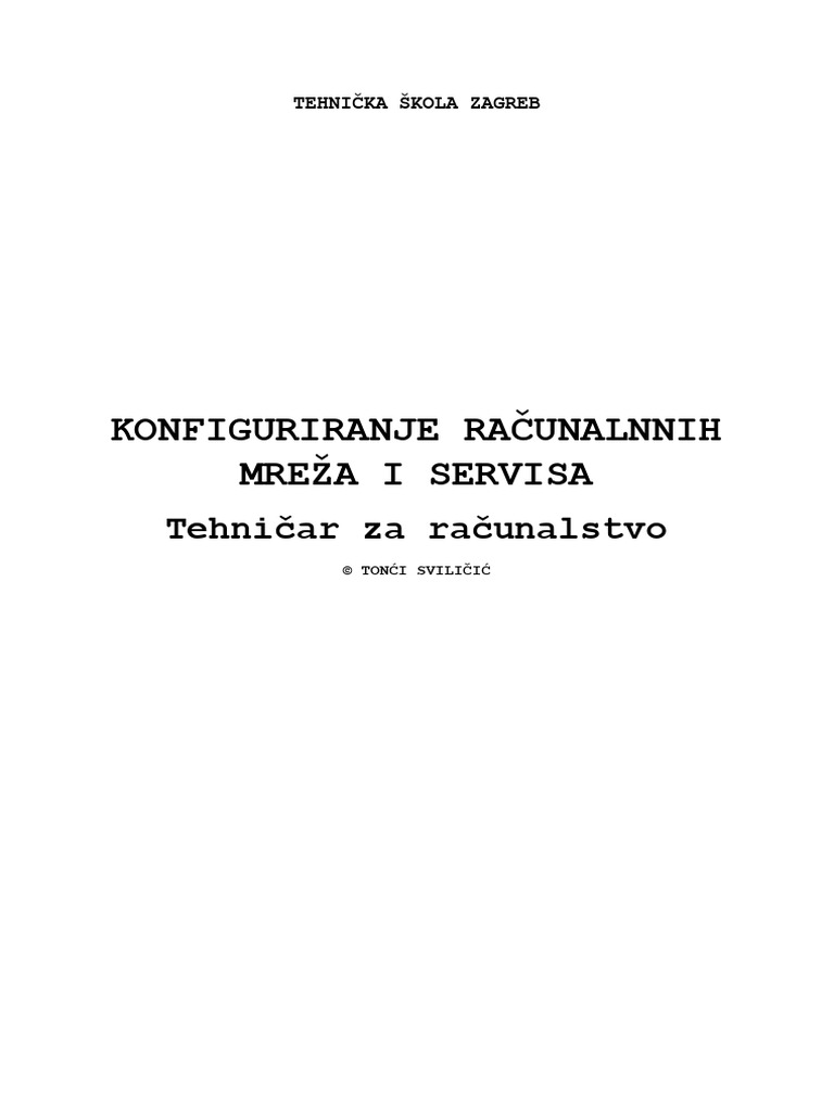 KRSM - 1 - Transportni Sloj | PDF