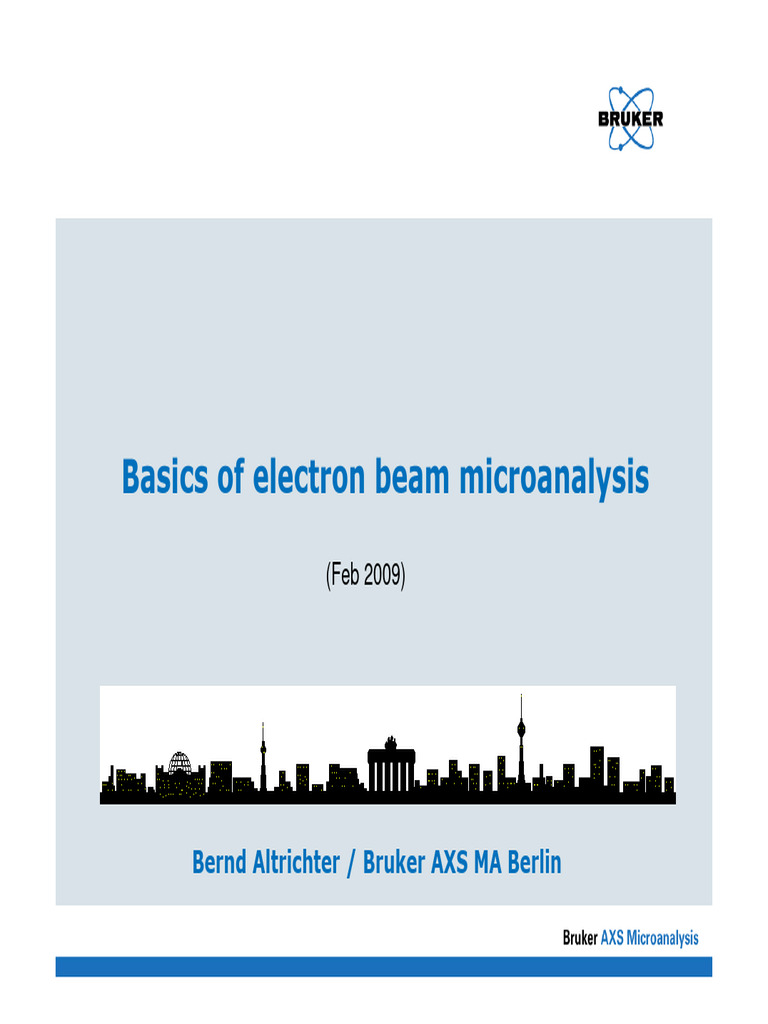 EDX Theory | PDF | Energy Dispersive X Ray Spectroscopy | X Ray