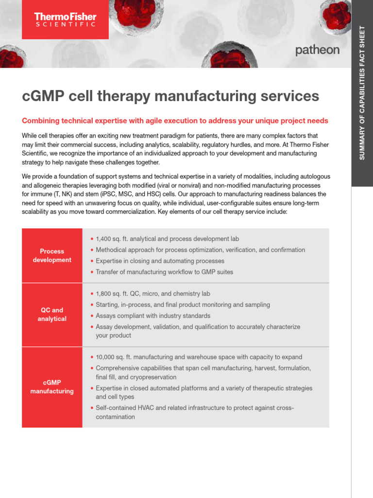 CTX_Solutions_Fact_Sheet_Web | PDF | Viral Vector | Cell Therapy CTX_Solutions_Fact_Sheet_Web | PDF | Viral Vector | Cell Therapy