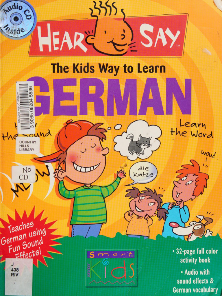 The Kids Way To Learn German - Hear and Say | PDF