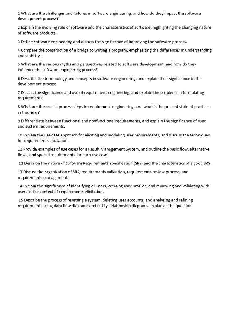 Software Engineering Essentials | PDF | Software Development Process ...