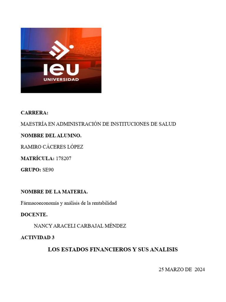 Actv. 3 Faracoenomia-1 | PDF | Farmacia | Business