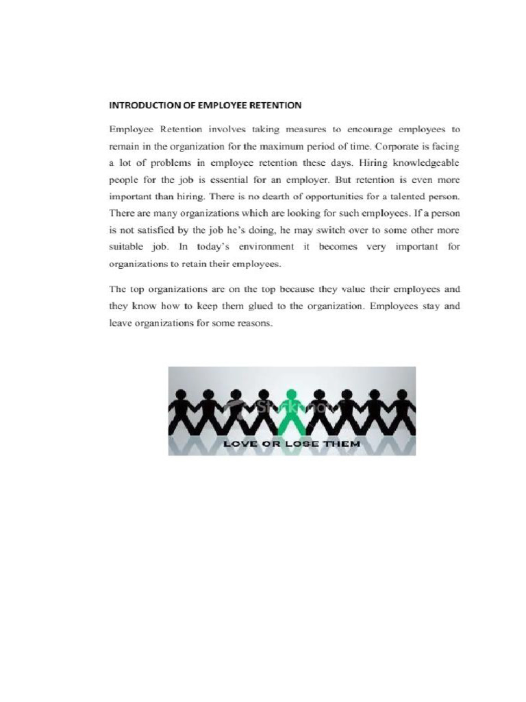 Introduction To Employee Retention | PDF