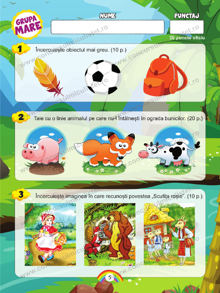 Micul Istet Grupa Mare | PDF