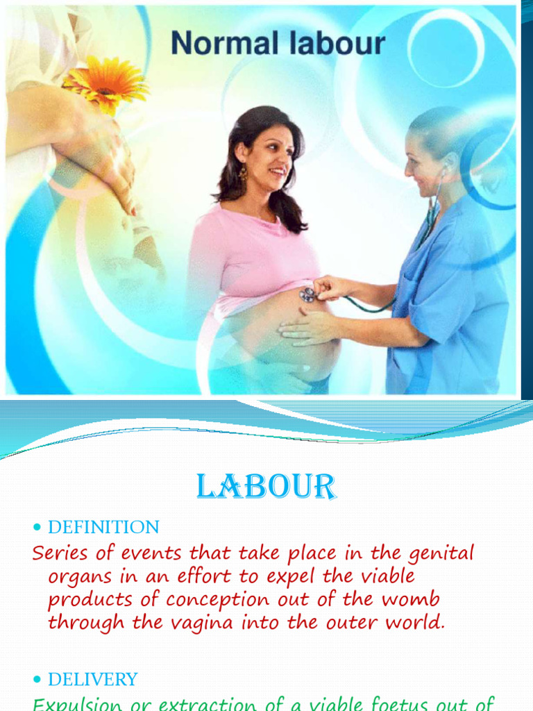 Mechanism of Normal Labour Explained | PDF | Uterus | Childbirth