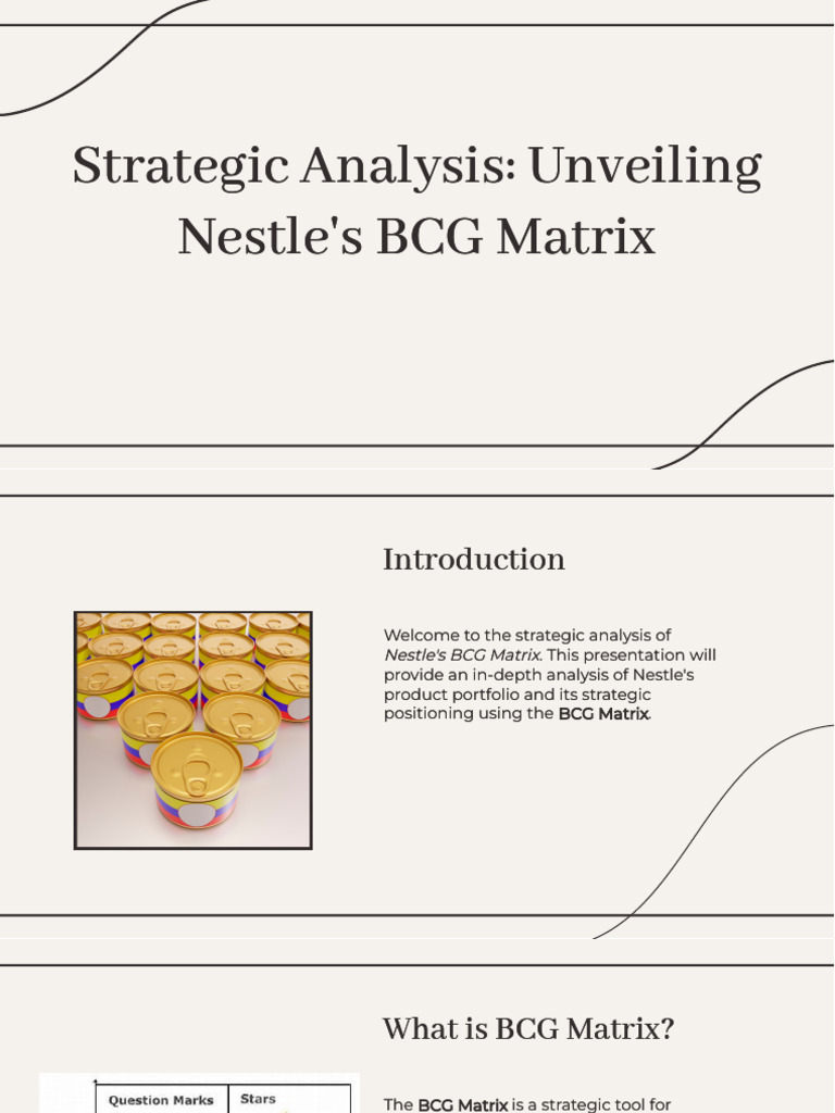 BCG Matrix PDF | PDF