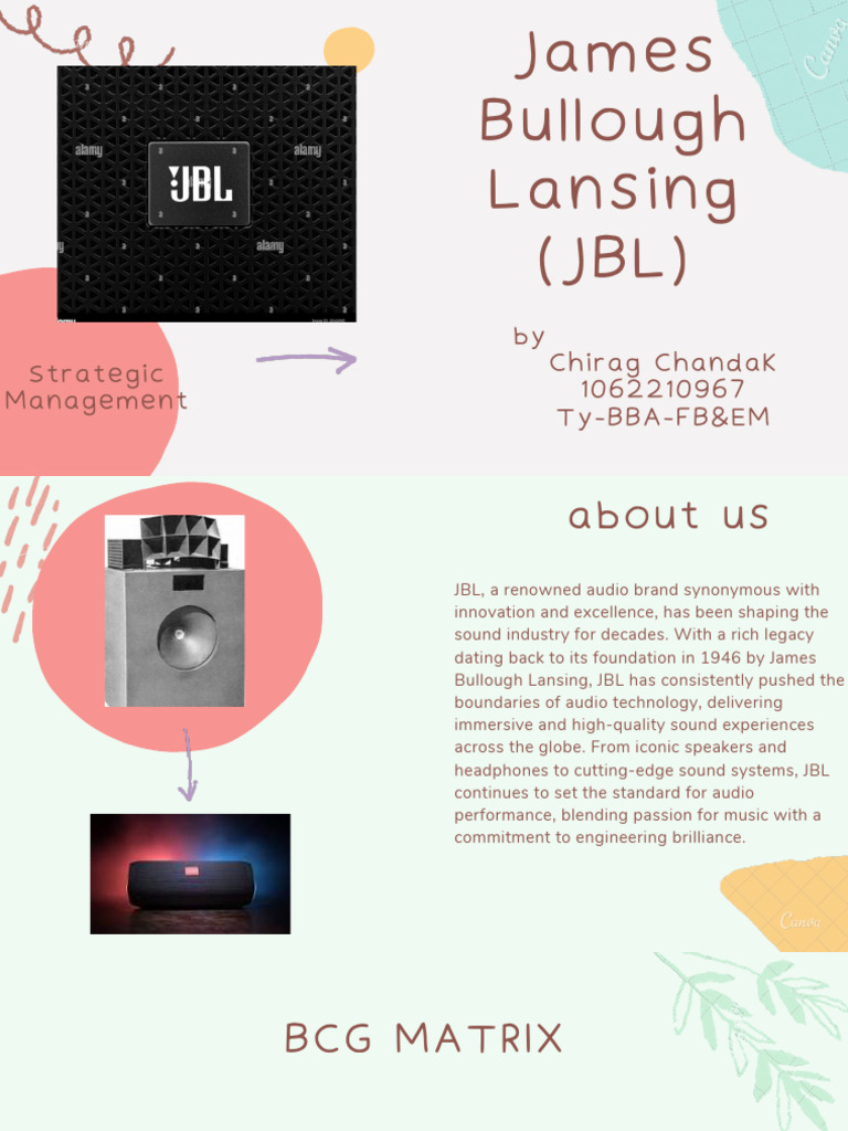 James Bullough Lansing (JBL) | PDF