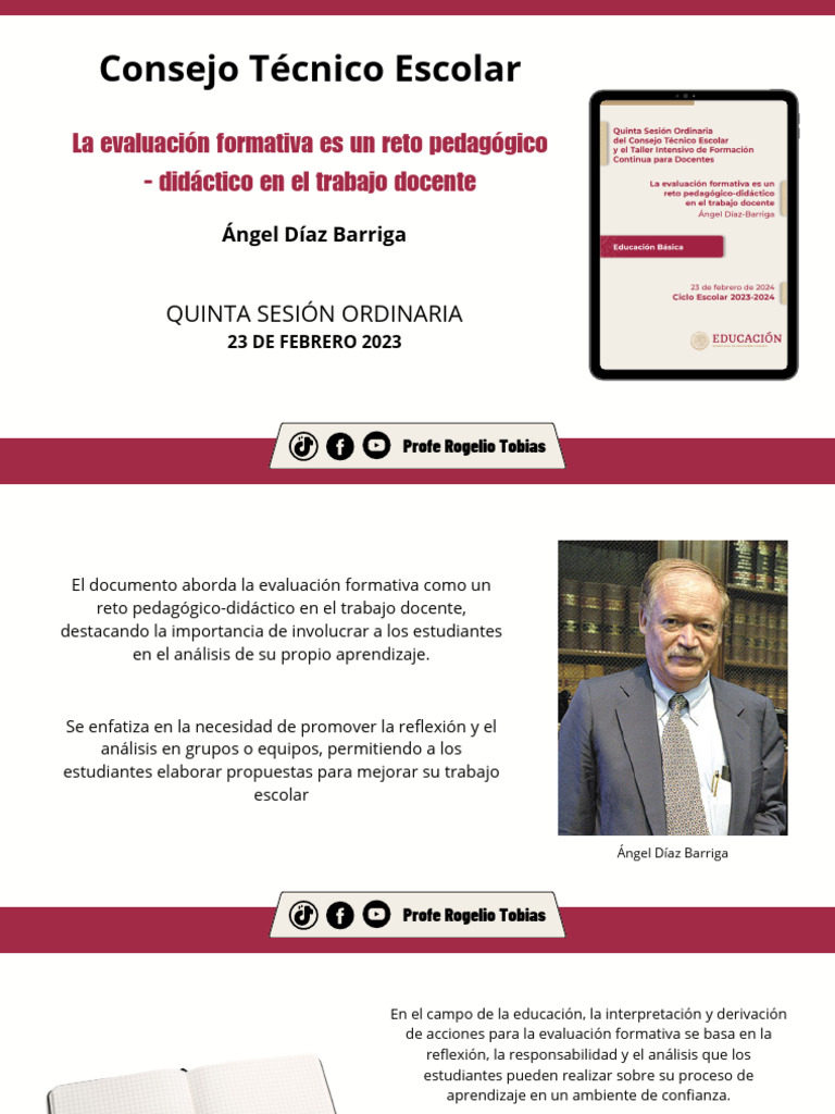 Evaluación Formativa Pdf Evaluación Aprendizaje