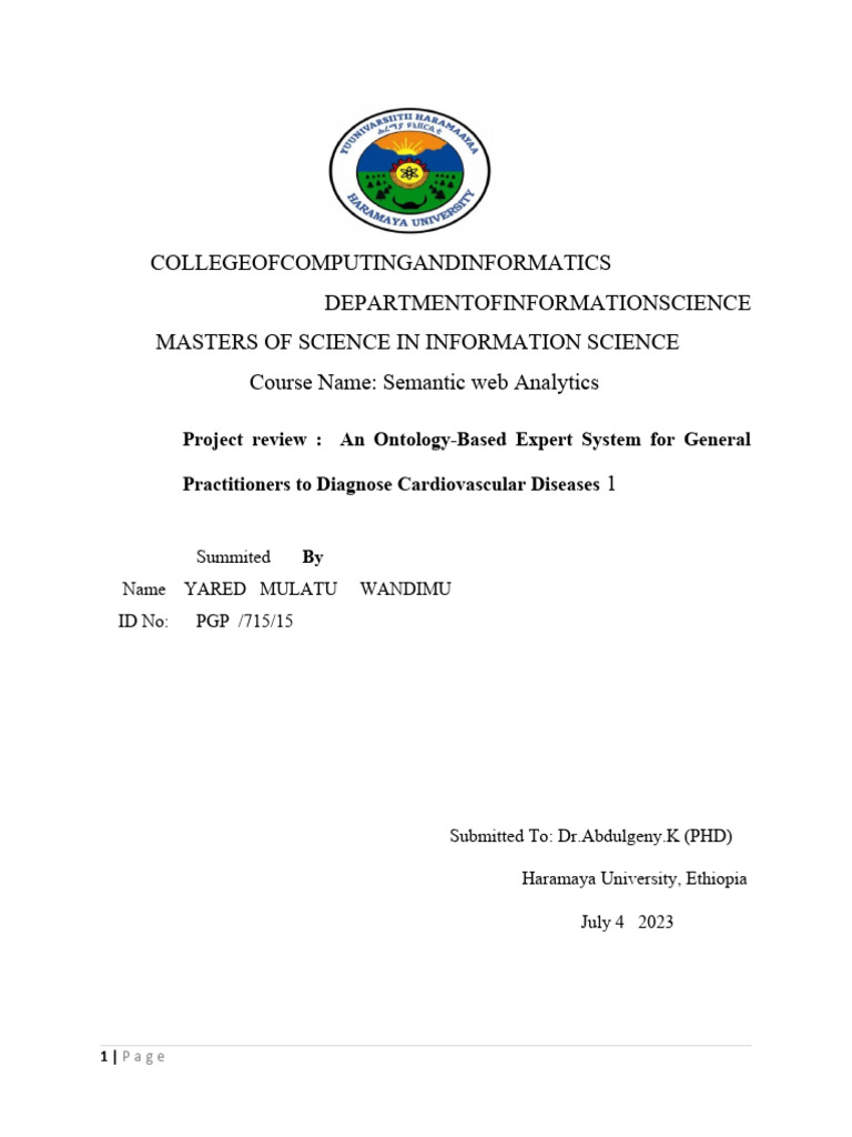 Yared Project Review | PDF | Computing