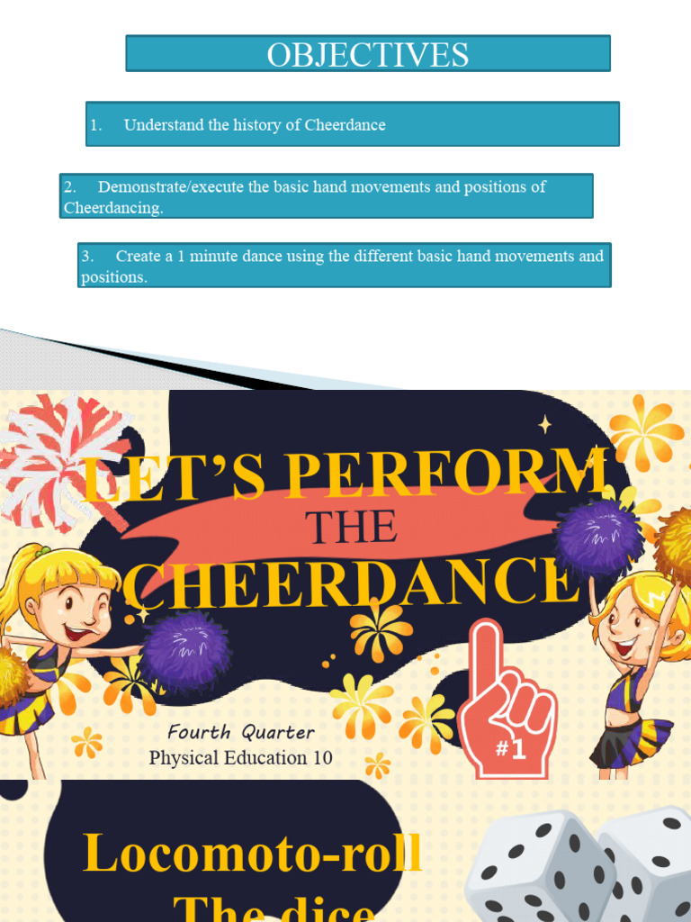 Basic Hand Movements in Cheerdance | PDF | Cheerleading