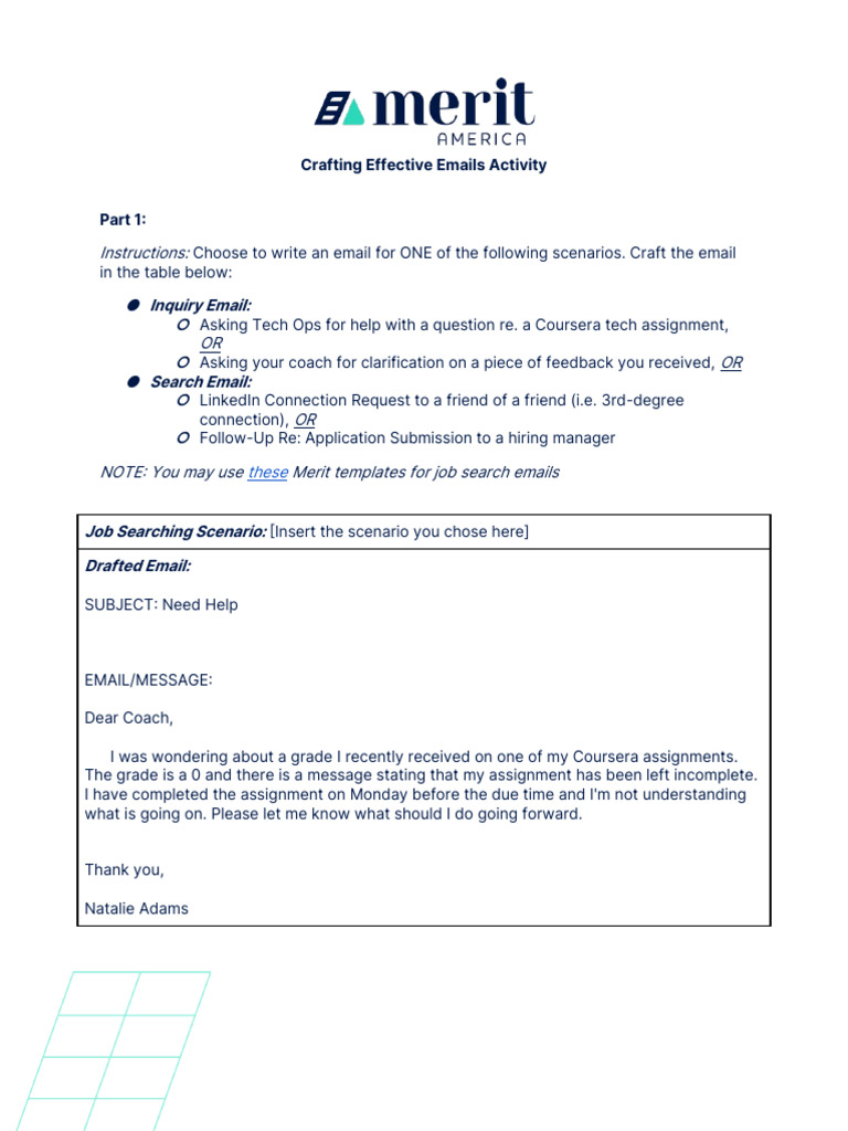 Email Writing Scenarios and Tips | PDF | Linked In | Human Communication