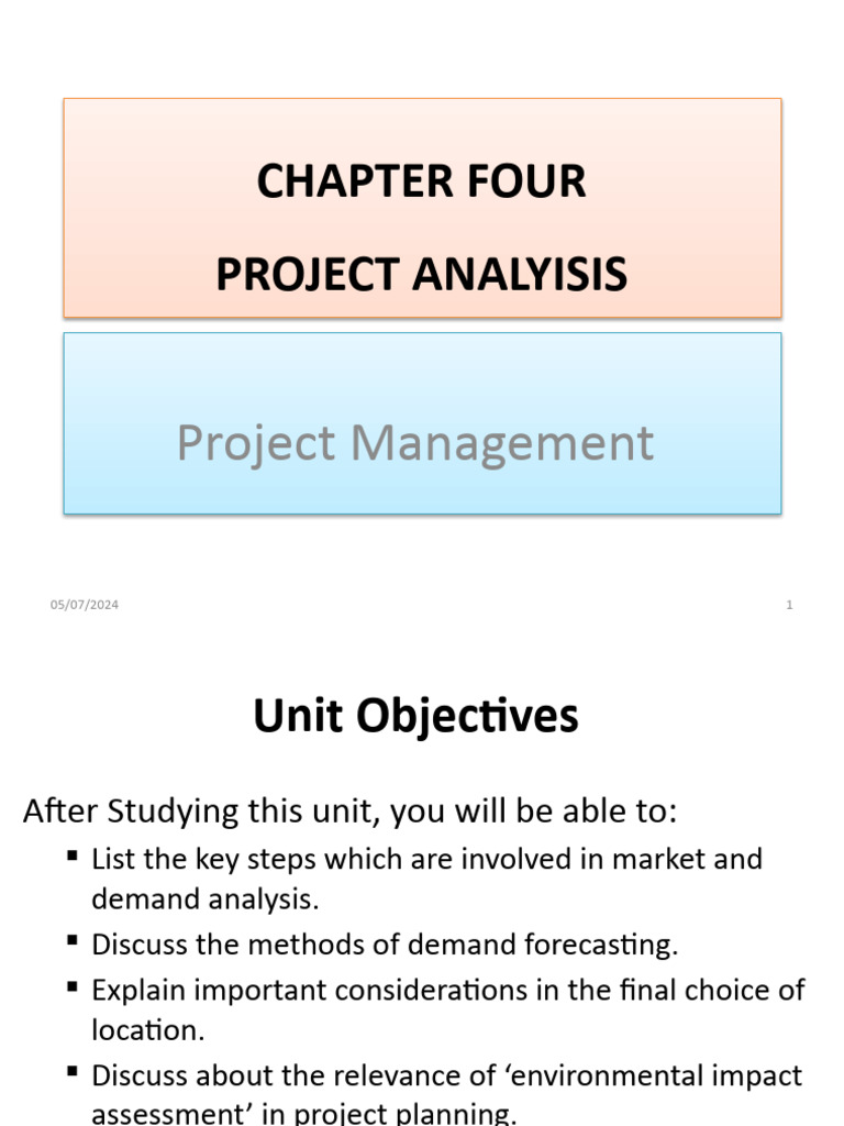 PM Ch-4-Project Feasibility Study | PDF | Net Present Value | Internal ...