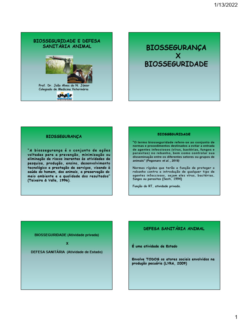 Aula 1. Introdução Defesa Sanitária Animal | PDF | Medicina Veterinária ... Aula 1. Introdução Defesa Sanitária Animal | PDF | Medicina Veterinária ...