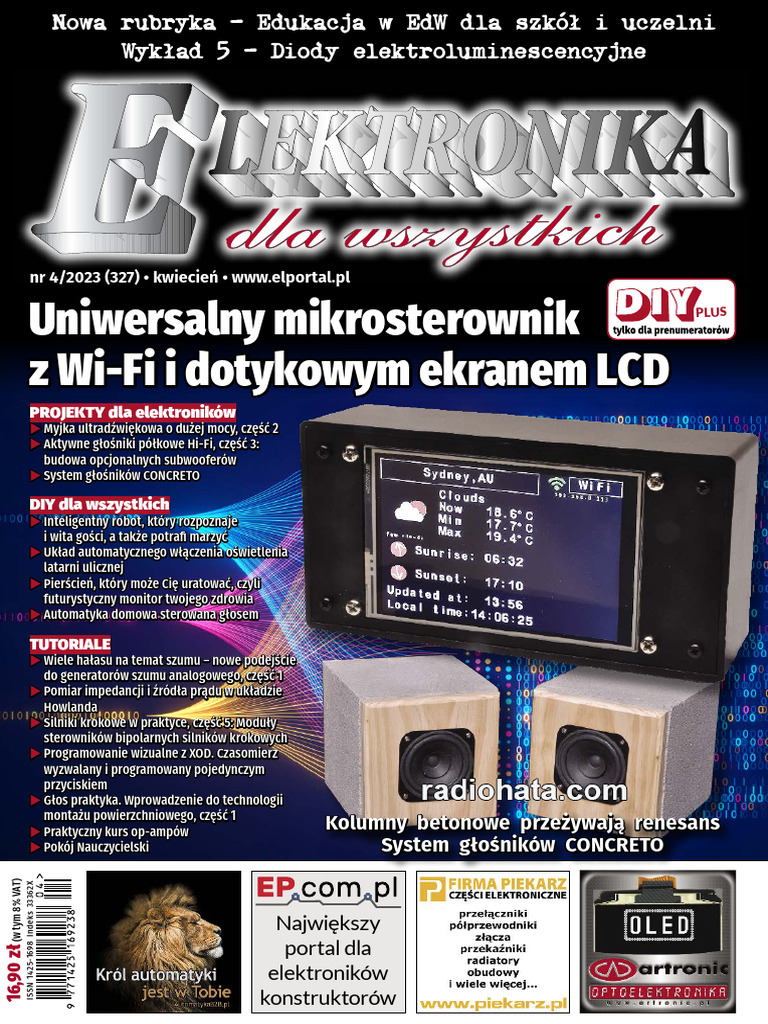Elektronika Dla Wszystkich 4 2023 | PDF