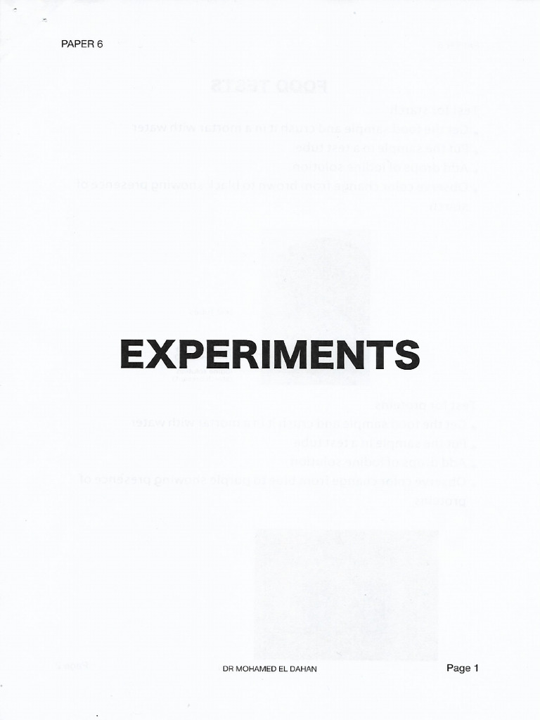 Paper 6 Notes Pdf