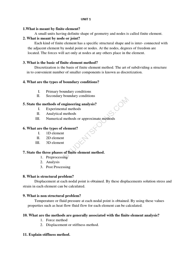 FEM_Full | PDF | Finite Element Method | Boundary Value Problem