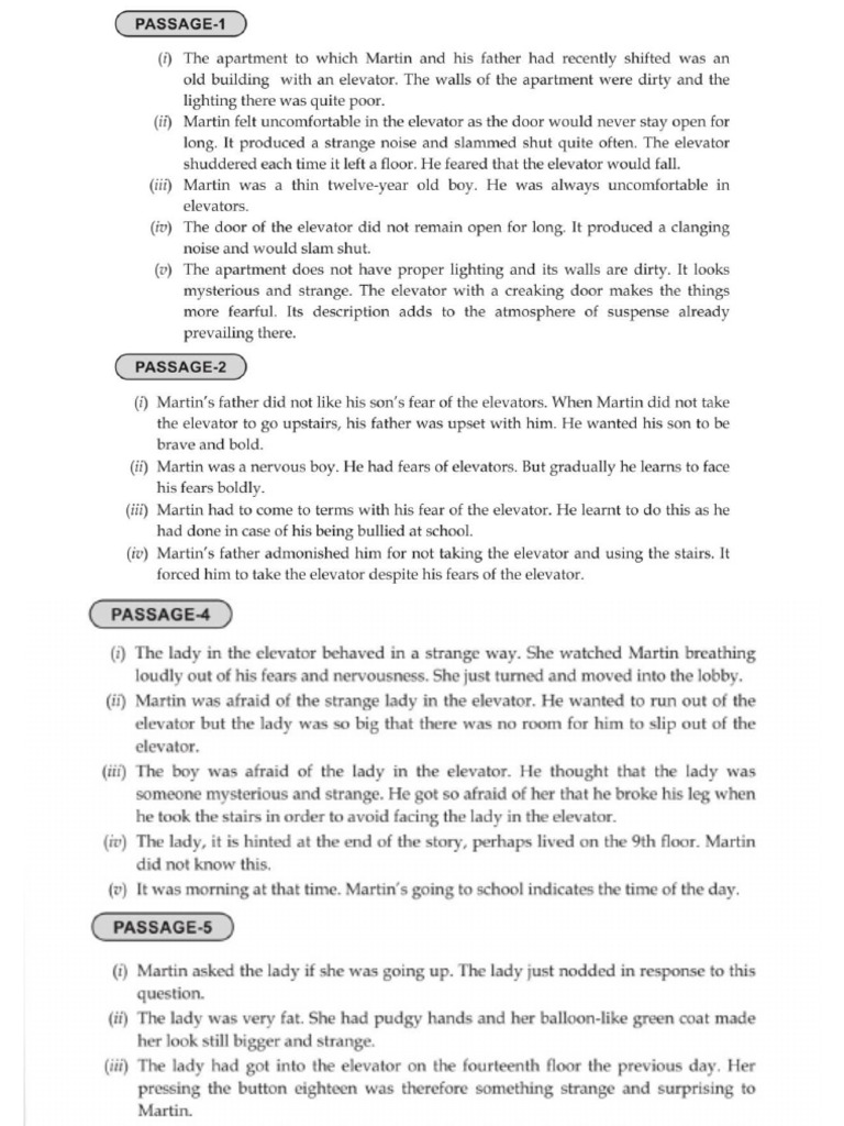 Elevator Notes | PDF