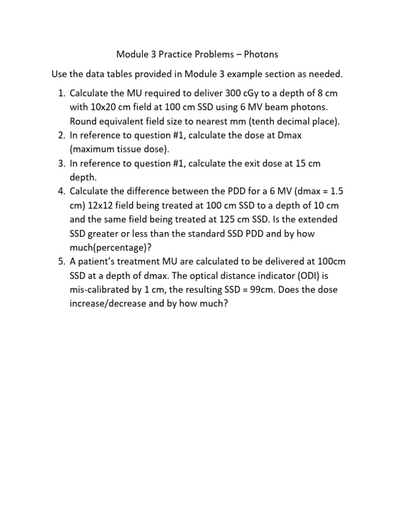 Module 3 Extra Practice Problems-1 | PDF