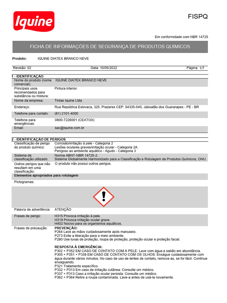 Fispq - Tintas | PDF