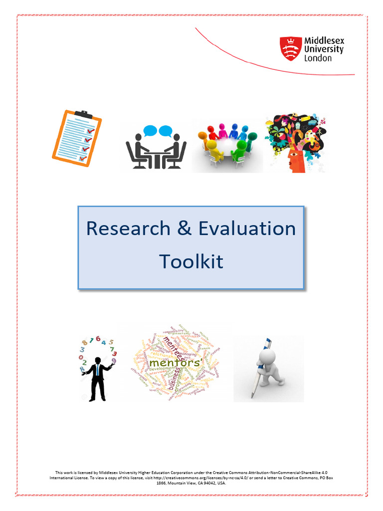 Research and Evaluation Toolkit | PDF | Focus Group | Mentorship