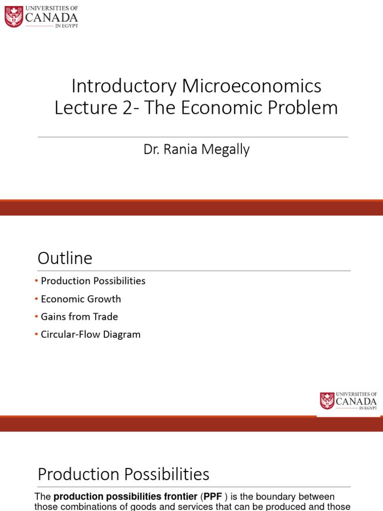 Lecture 2 | PDF | Business Economics | Trade