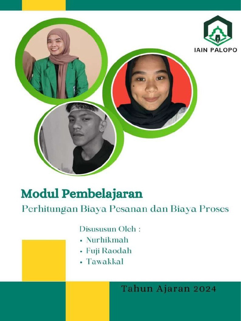 Modul Perhitungan Biaya Pesanan Dan Biaya Proses | PDF | Bisnis | Komputer
