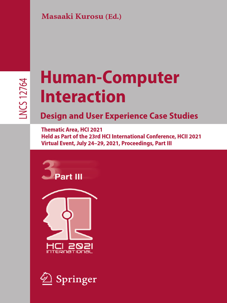 Human-Computer Interaction: Design and User Experience Case Studies | PDF | Human–Computer ...