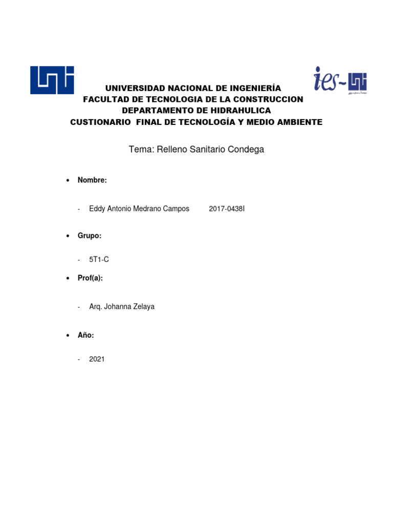 Avance 2 de tecnologia y medio ambiente Eddy Medrano-convertido | PDF ...