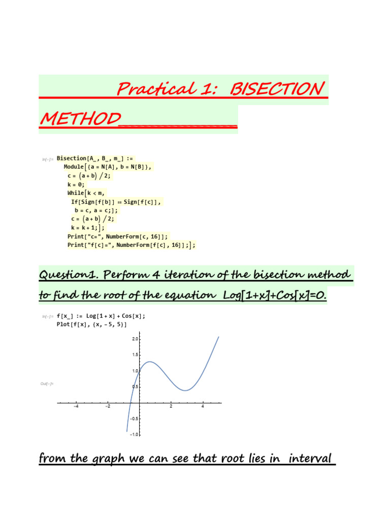 Sem 4, Shivanshu Numerical Anlysis 1 | PDF | Numerical Analysis ... Sem 4, Shivanshu Numerical Anlysis 1 | PDF | Numerical Analysis ...