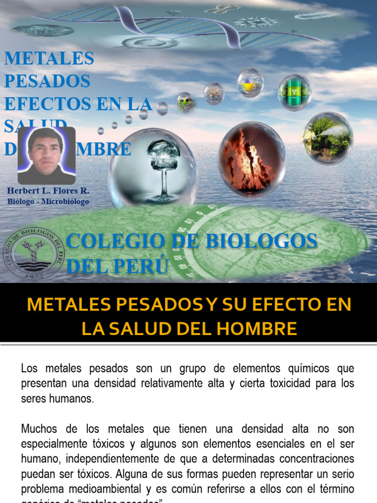 Metalespesados | PDF | Zinc | Elementos químicos