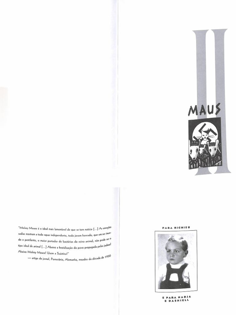 Maus - Parte 2 Captulo 1 2 e 3 1 | PDF