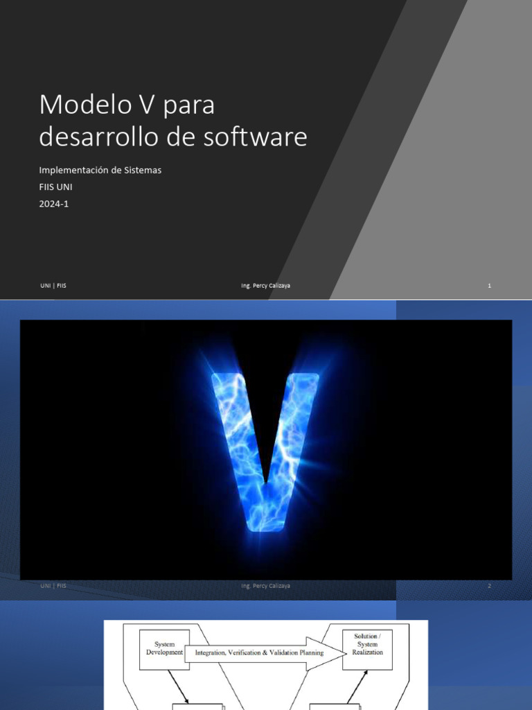 02A Modelo V para Desarrollo | PDF | Software | Ingeniería de software