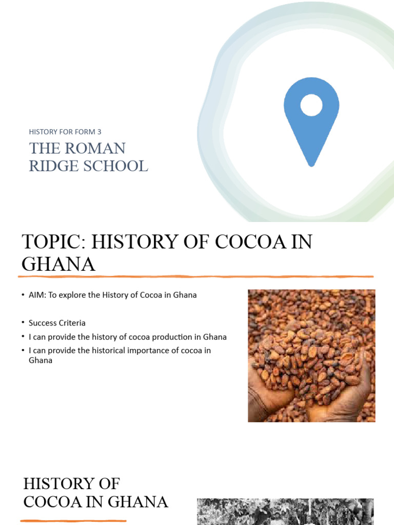Slides On Cocoa For FORM 3 | PDF | Cocoa Bean | Agriculture