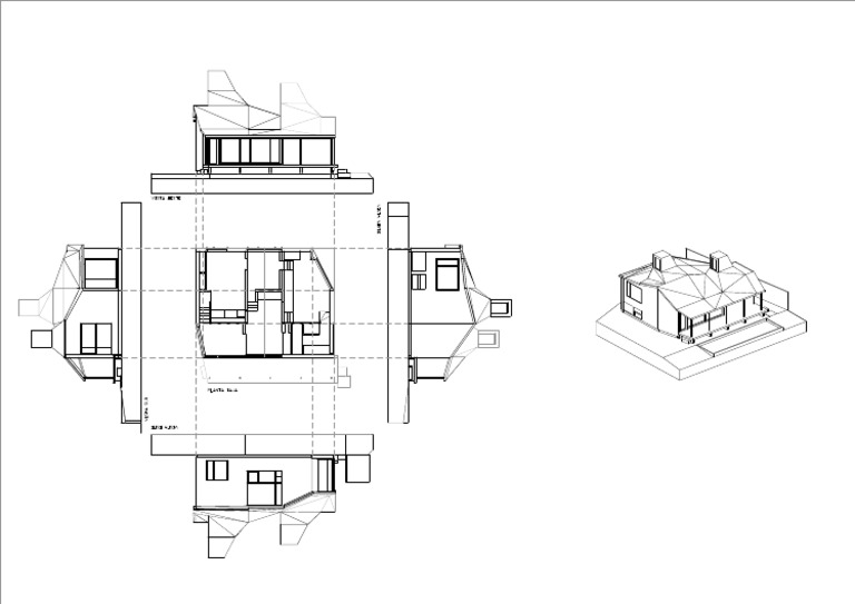 Plantas y Vistas Cocertadas SRG | PDF