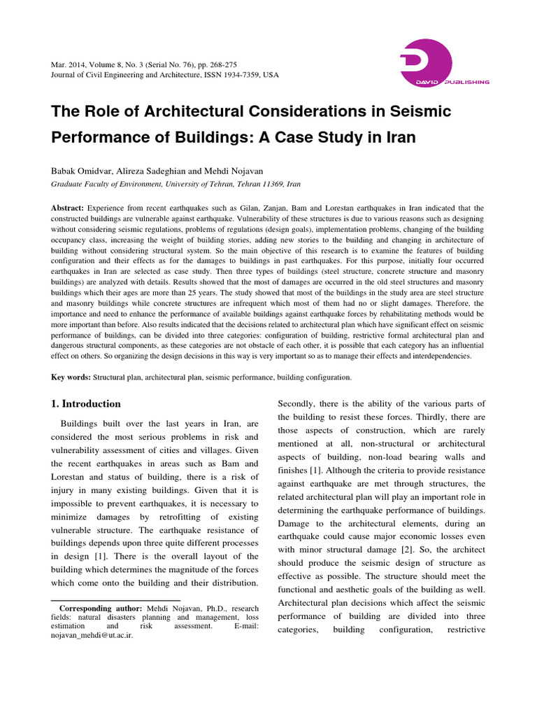The Role of Architectural Considerations | Download Free PDF | Beam ...